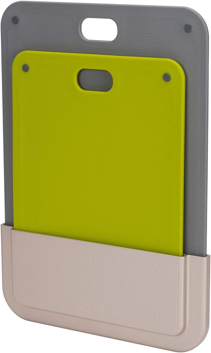 Chop Cutting Board Set with Storage Case 3M Adhesive Wall and Cabinet ...