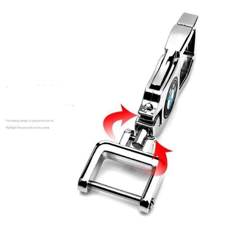 New Car Keychain Creative Alloy Metal Keyring Key Chain Ring Gift For ...