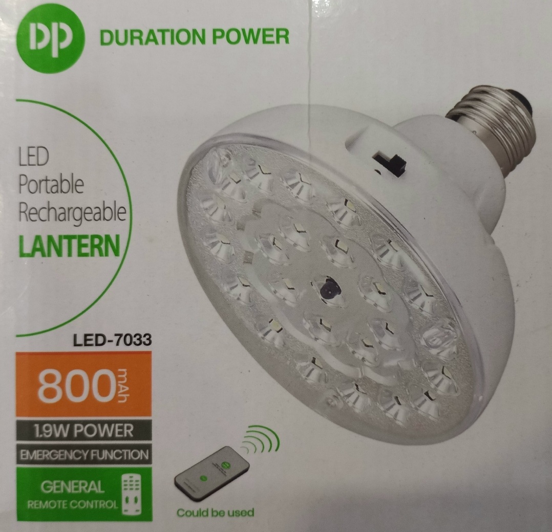 DP LED-7033 Emergency Light with Remote Control | Rechargeable Led Bulb ...