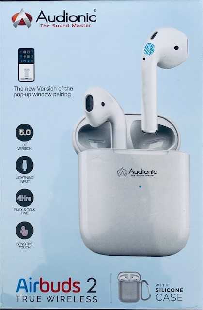 Audionic Airbud 2 Wireless Bluetooth Earbud | Daraz.pk