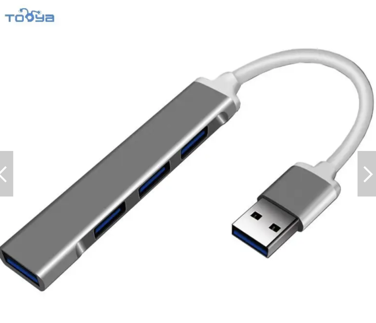 Tooya Multifunction usb hub extender Splitter docking station 4 port ...