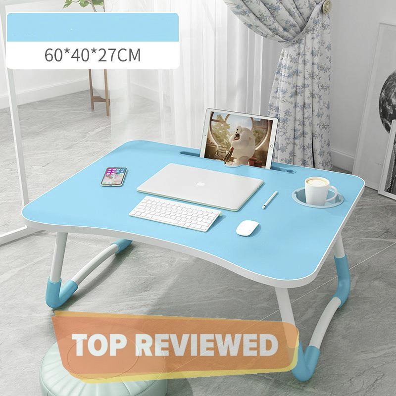 Portable Folding Laptop , Study Table Desk, Wooden Foldable laptop Desk ...