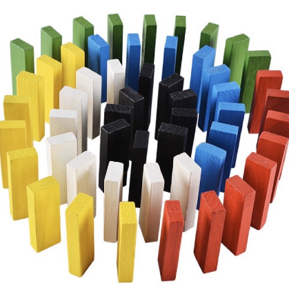 Wiss Toy Wooden Building Blocks Jenga 54Pcs | Daraz.pk