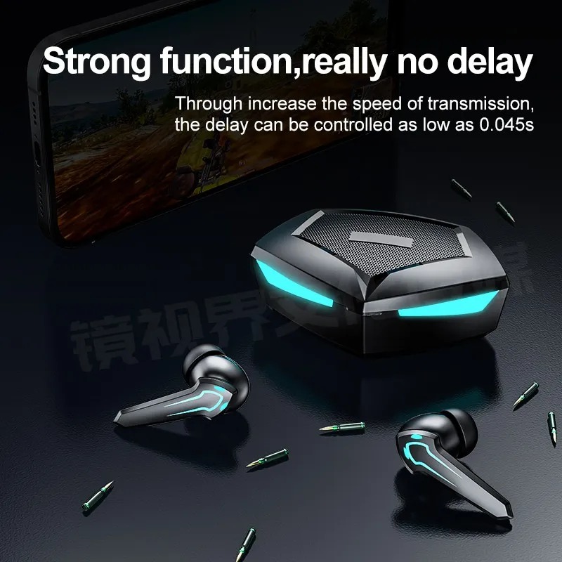 G11 Air Buds TWS Gaming Bluetooth Earphone Bluetooth 5.2 Sports 360 ...