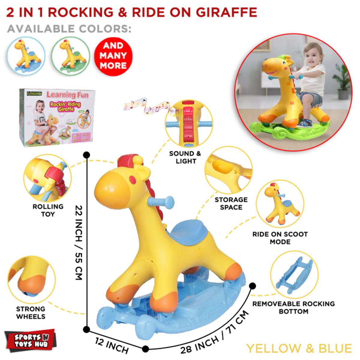 Riding Giraffe Toy