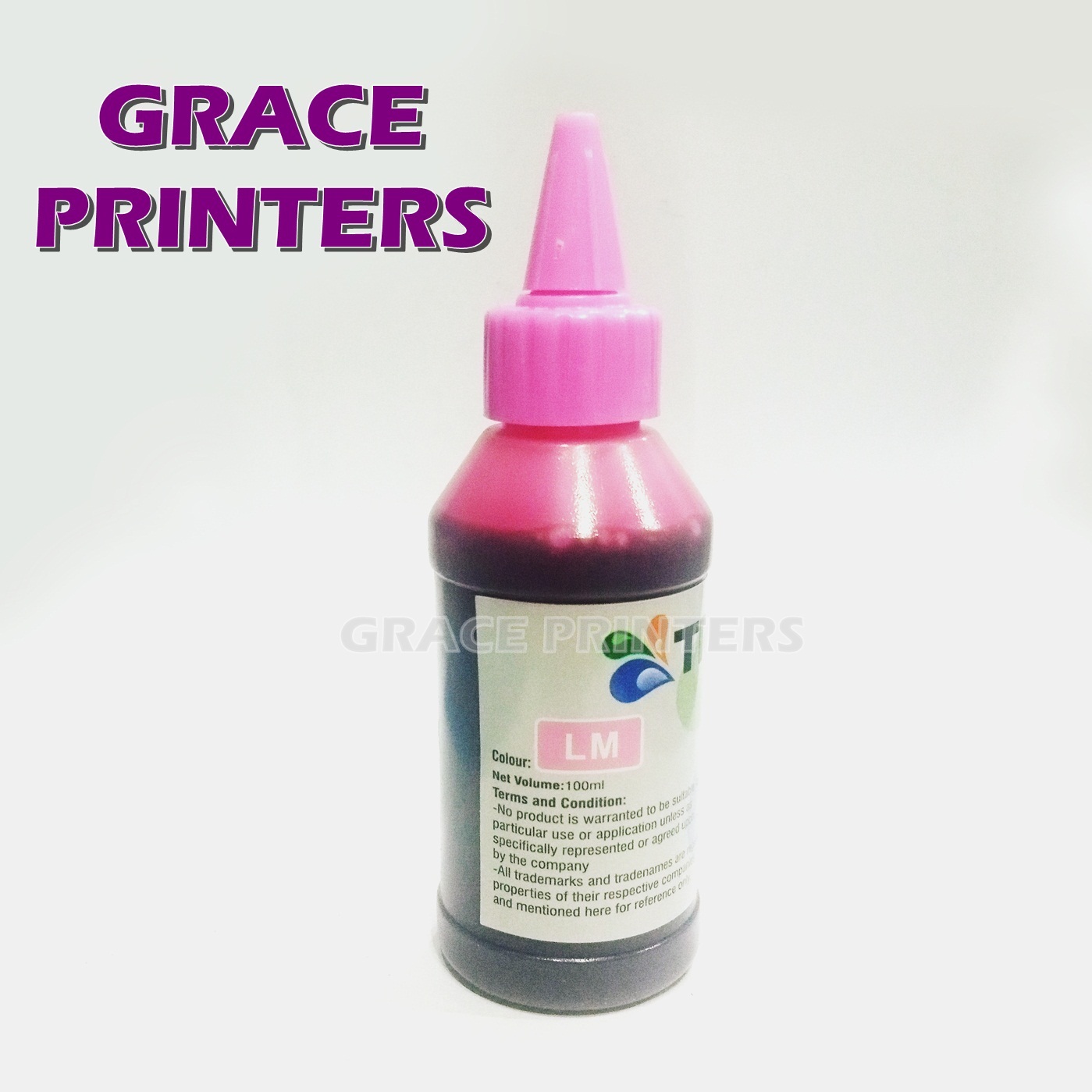 EPSON HP Colour Printer Refill Ink - Light Magenta Color - 100Ml For ...