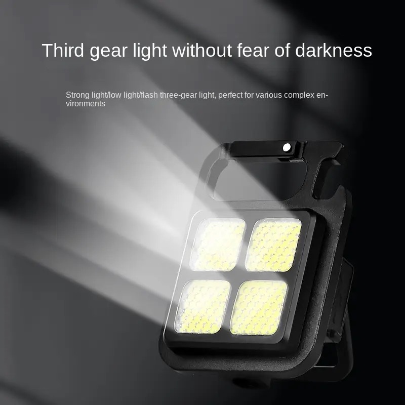 Multifunction Aluminum Strong Magnetic COB Mini Recharge Torch Light ...