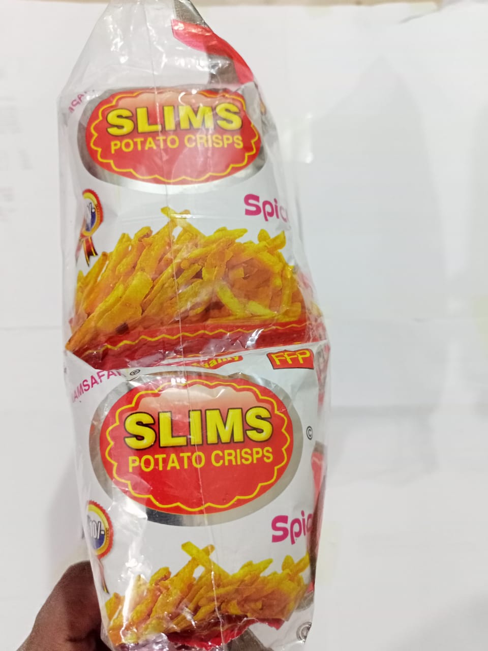 (PACK OF 12 PCS) SLIMS POTATO CRISPS SNACKS | Daraz.pk