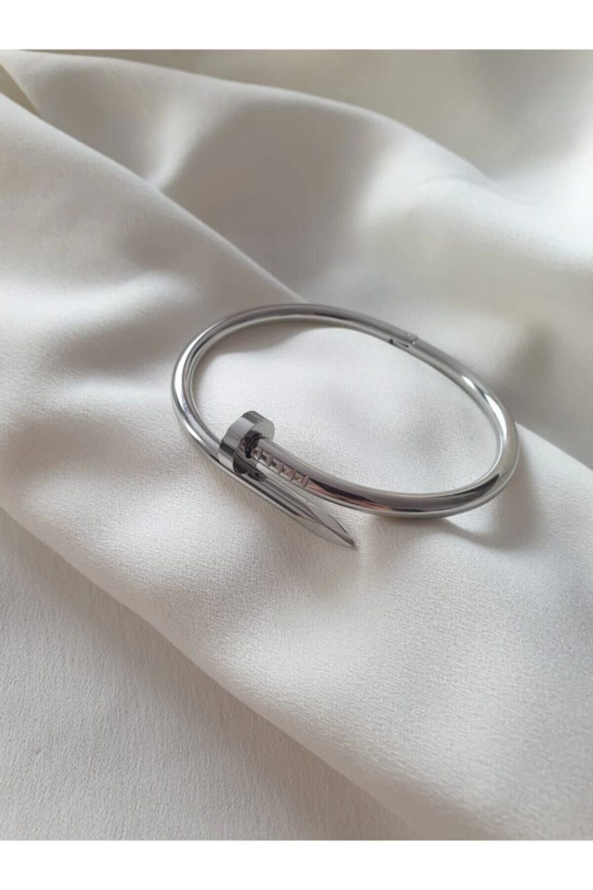 Rose gold & silver cartier Branded stainless steel handcuff | Daraz.pk