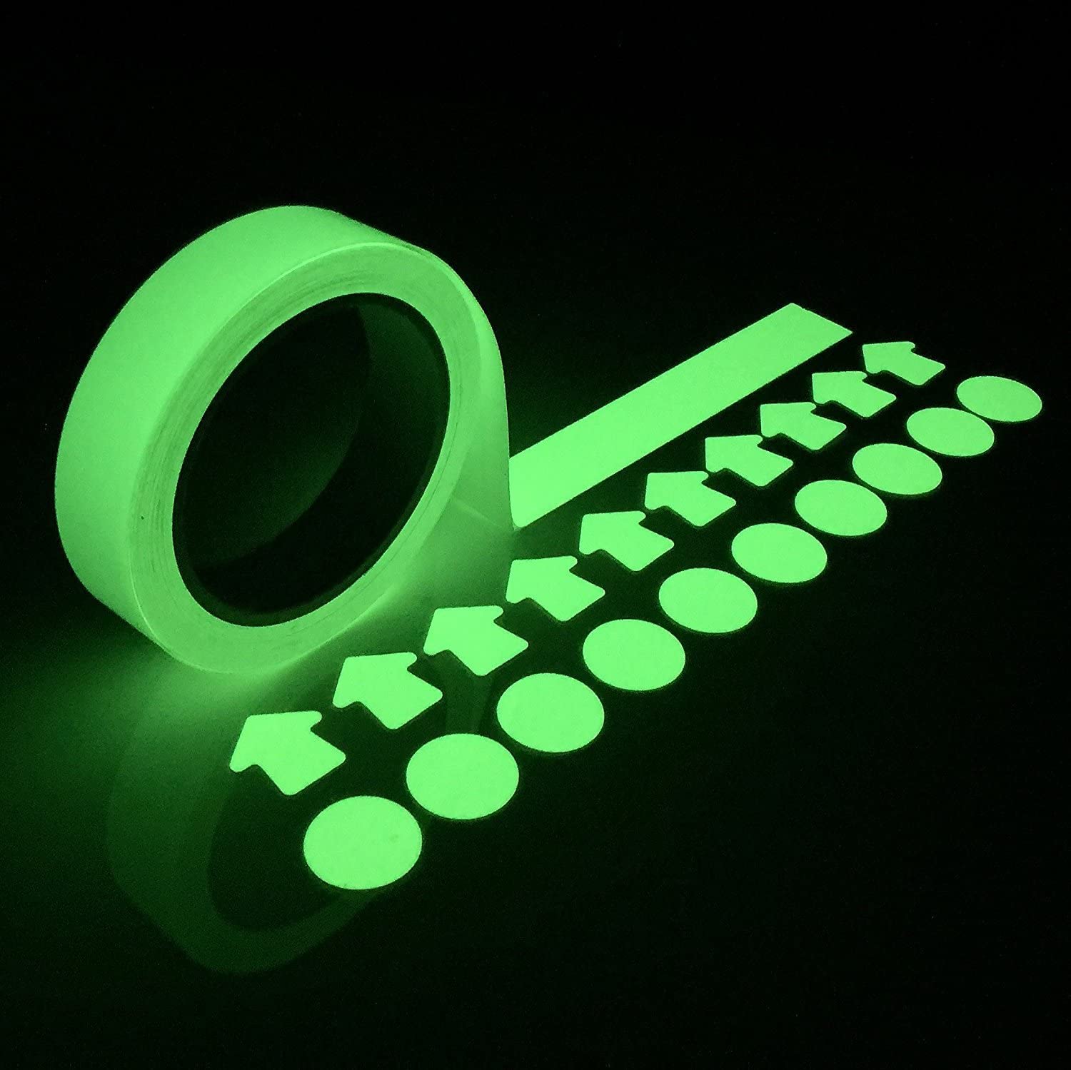 Glowing Tape In Dark Self-adhesive Tape Night Vision Glow In Dark ...