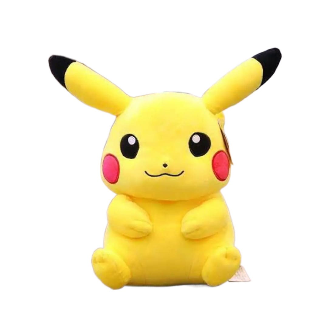 Pikachu Power 10-Inch Plush Cartoon Toy for Kids' Pokémon Adventures ...