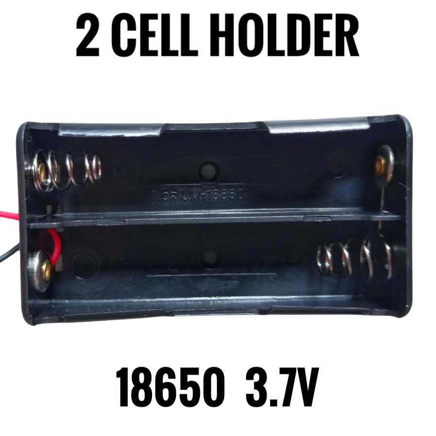 18650 cell battery holder, 1 cell, 2 cell, 3 cell, 4 cell For 18650 ...