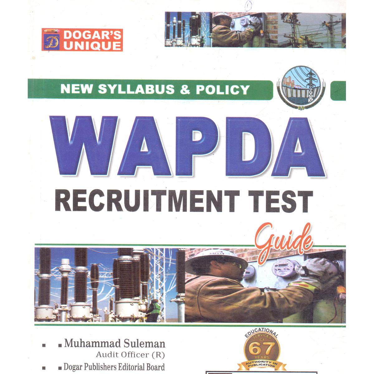 Dogar's Unique Wapda Recruitment Guide for Mepco, Lesco, Fesco, Kesco ...