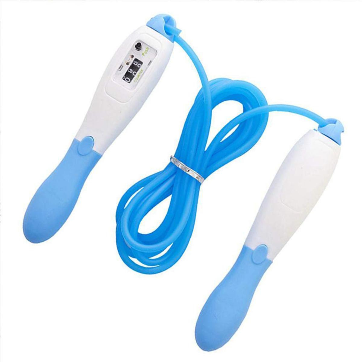 Women Men Skipping Jump Speed Rope w/ Digital Counter Sports Gym ...