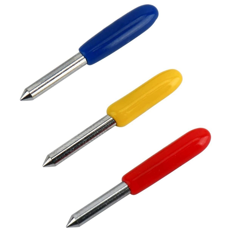 ZOROOM 30/45/60 Degree Vinyl Cutter Blades, 50Pcs Tungsten Steel ...