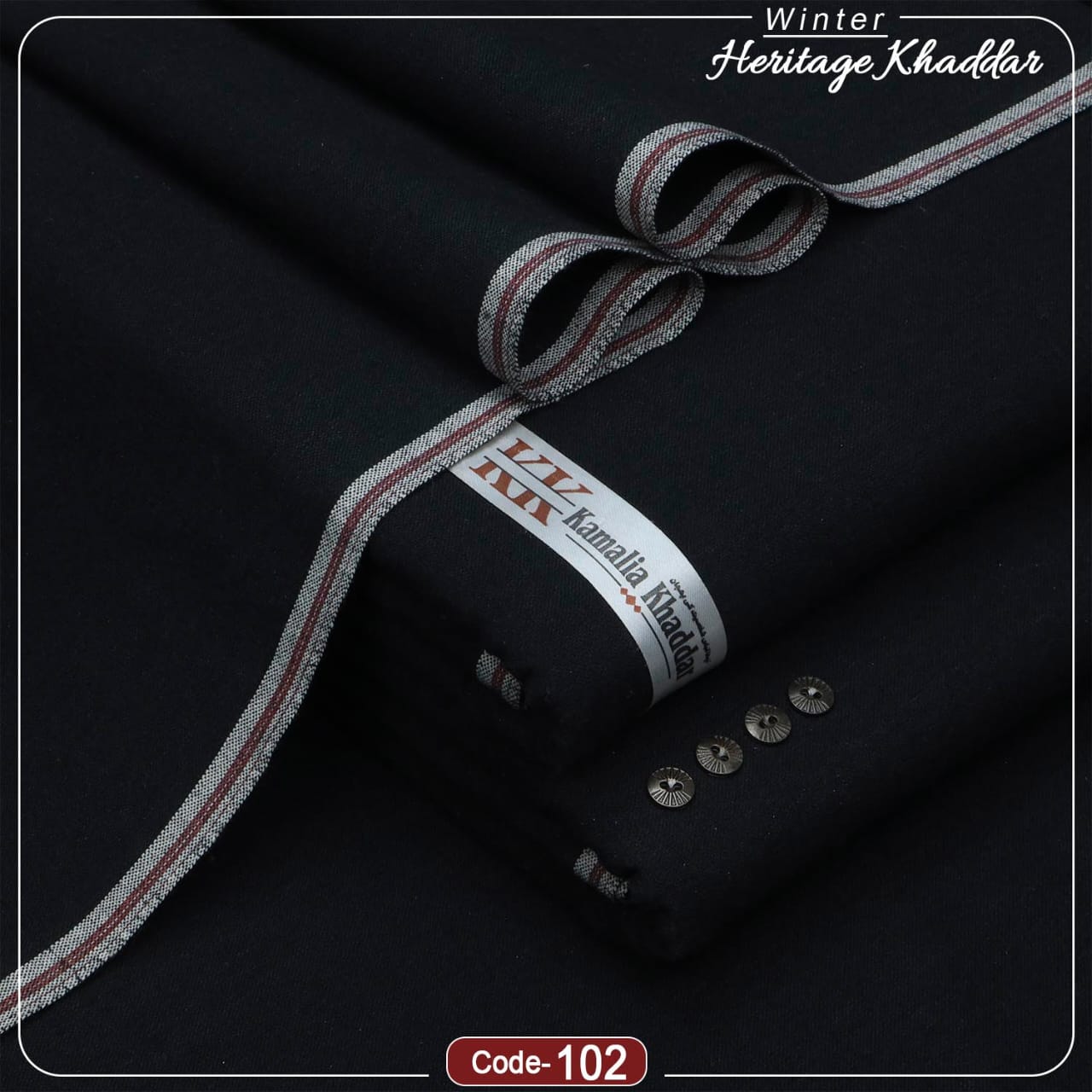 Winter Khaddar Collection Unstitched Khaddar Suit For Men (Latest 2025 ...