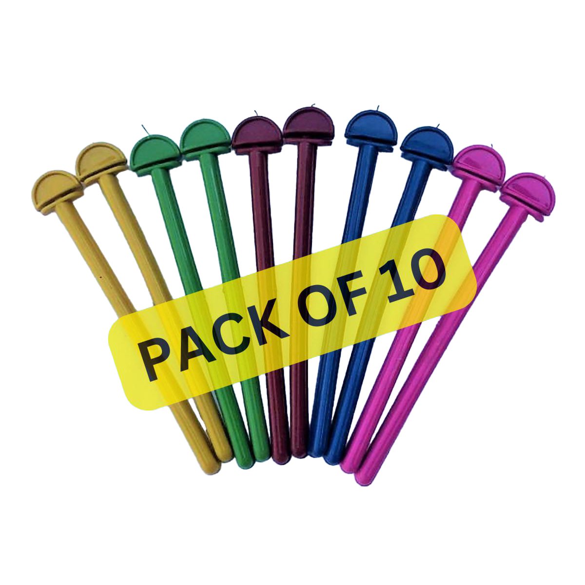 Pack of 10 plastic perches for cages birds and parrots | Daraz.pk