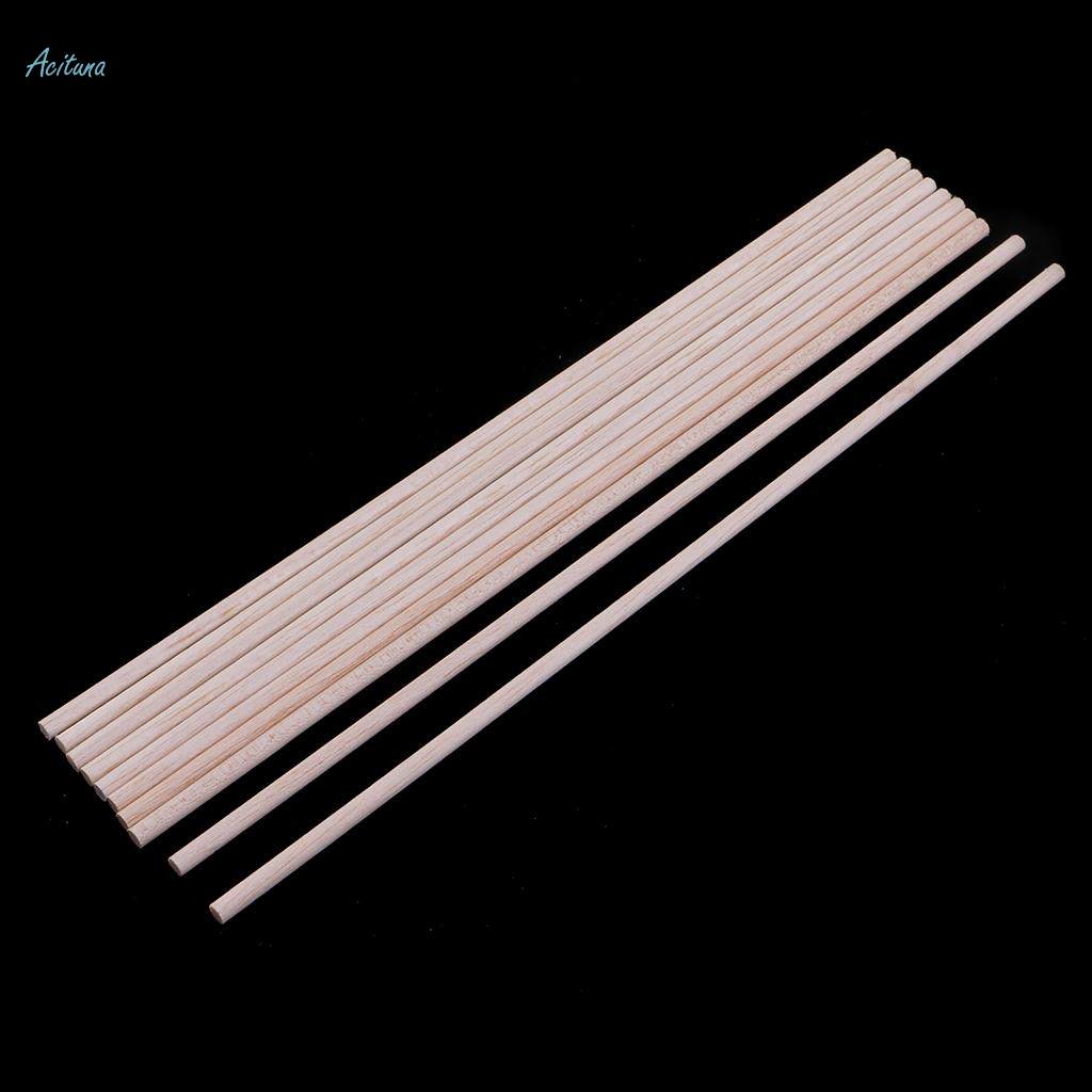 Balsa Wood Stick Unfinished DIY Wood Modelling Stick 10pcs 300mm | Daraz.pk
