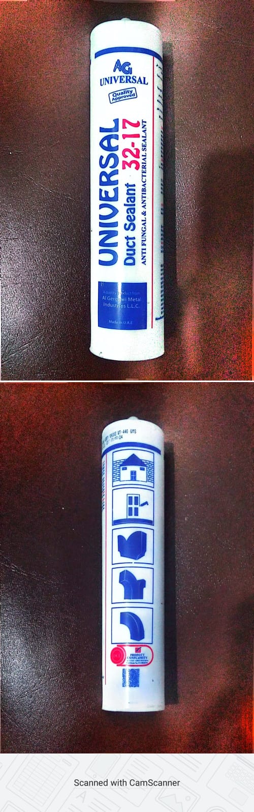 SILICON TUBE DUCT SEALANT 32-17 450 ML AG UNIVERSAL UAE USE FOR MULTI ...