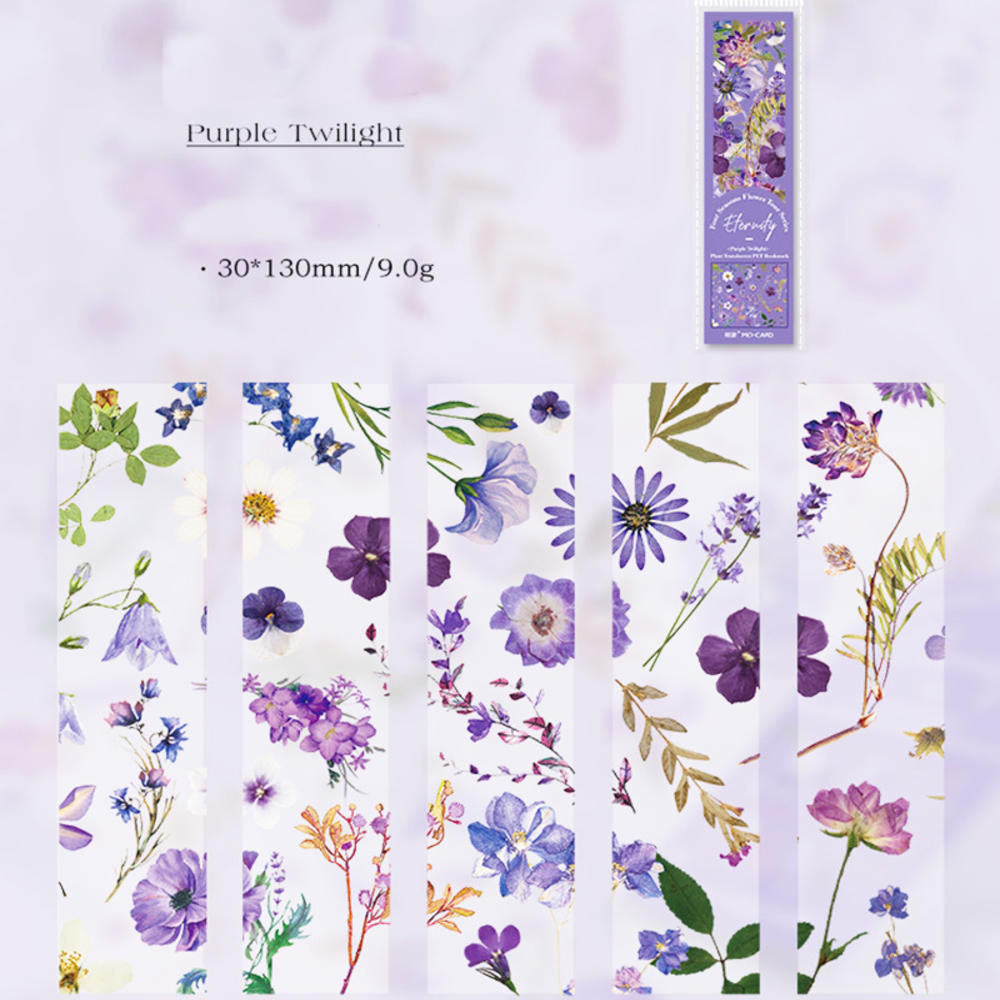 Translucent Bookmark Plant Bookmark Bookmark On Hand Account Four ...