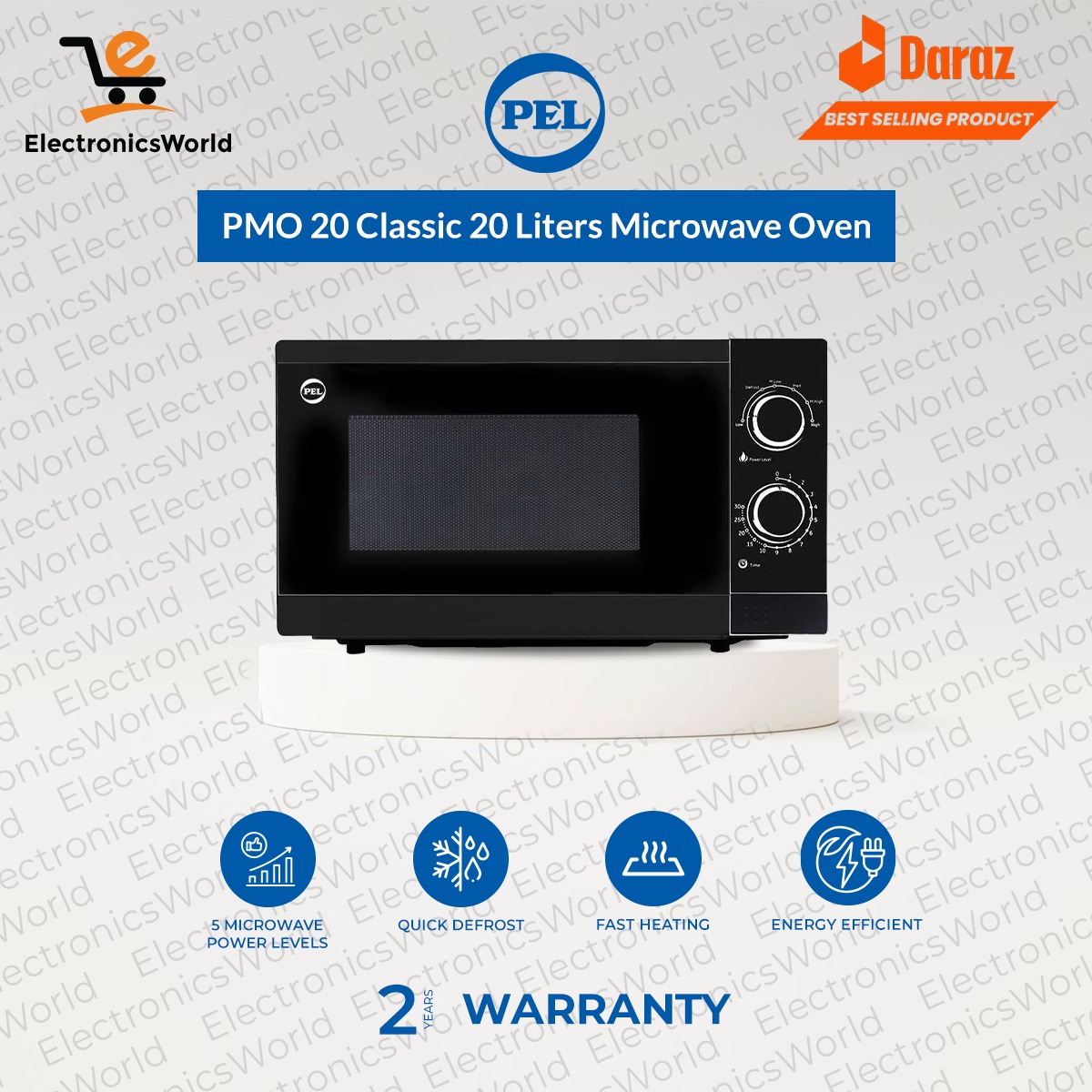 PEL Micro Oven - Model PMO 20 Classic - Size 20 Liters | Solo series ...
