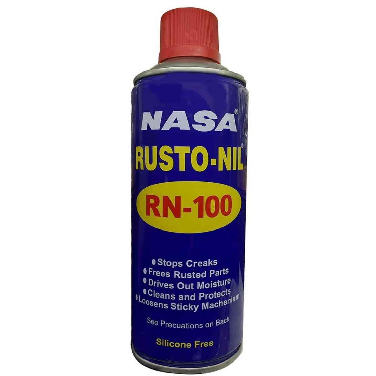 Nasa Multipurpose RUSTO-Nil Anti Rust Lubricant Oil Spray 350ml | Daraz.pk