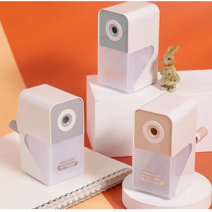 Creative Slim Compact Pencil Sharpening Machine, Hand Crank Pencil ...
