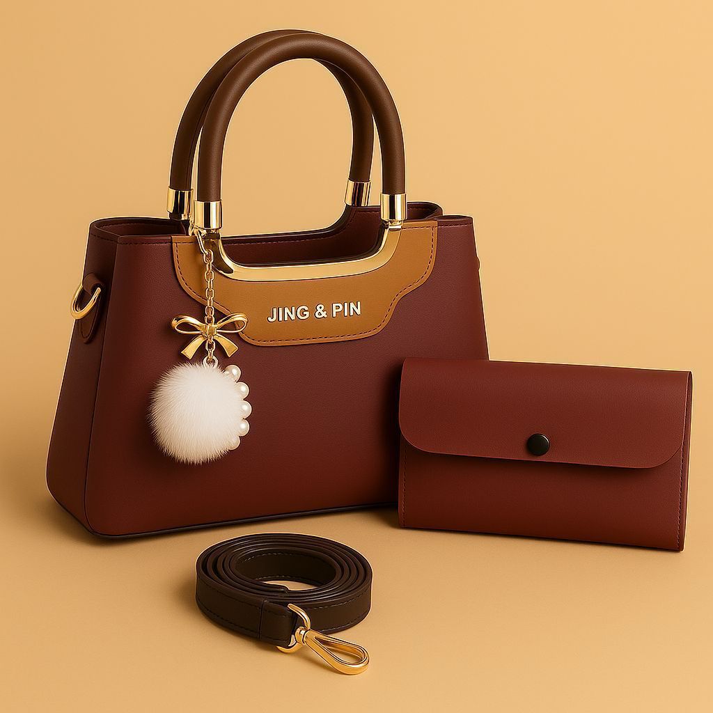 two piece Tote bag for girls , ladies bags , stylish bags for girls ...