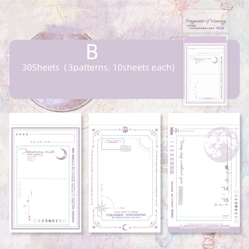 Panda Online 30 Sheets Memento Series Diary Note Memo Paper Diary ...