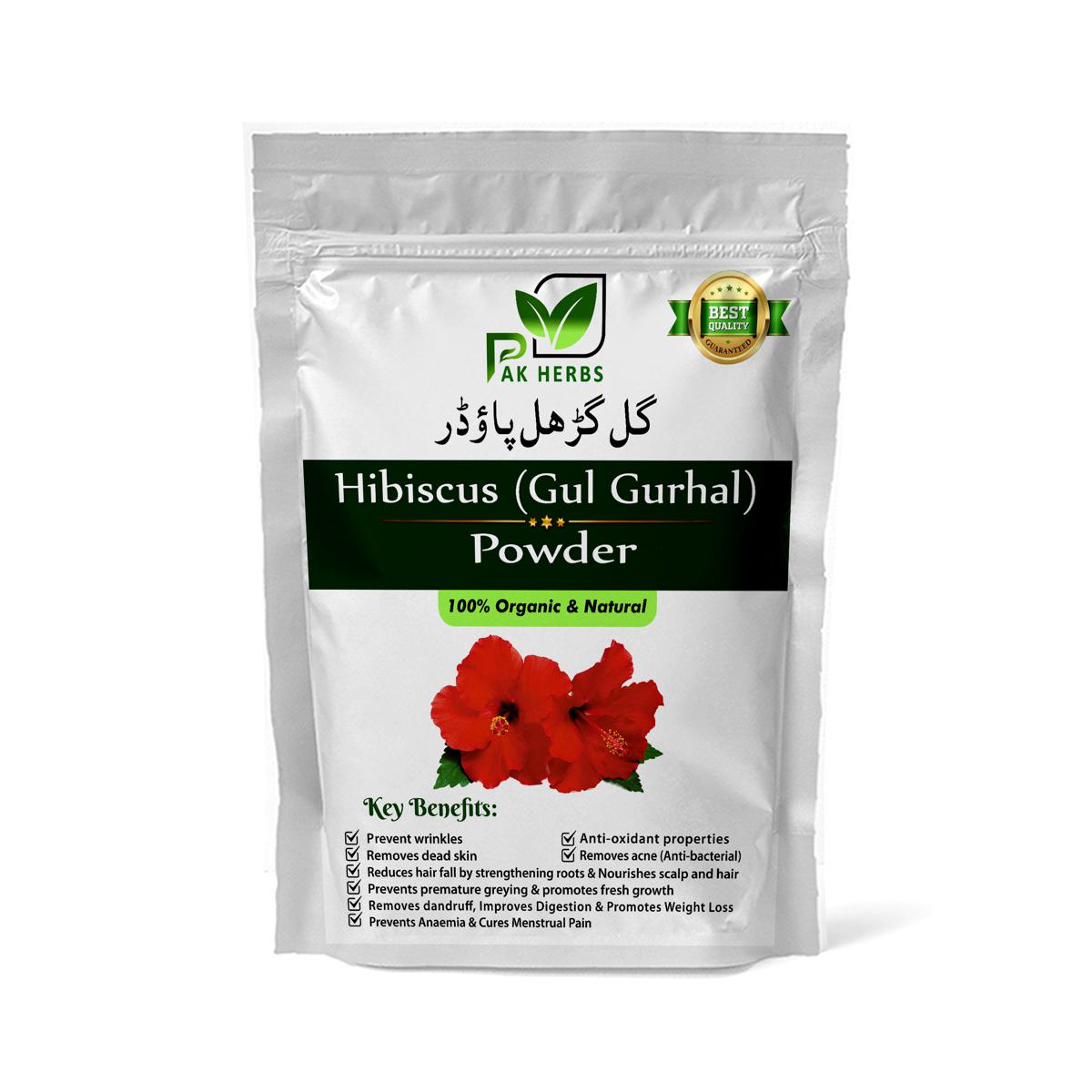 Hibiscus Powder (Gul Gurhal) 50gm | Daraz.pk