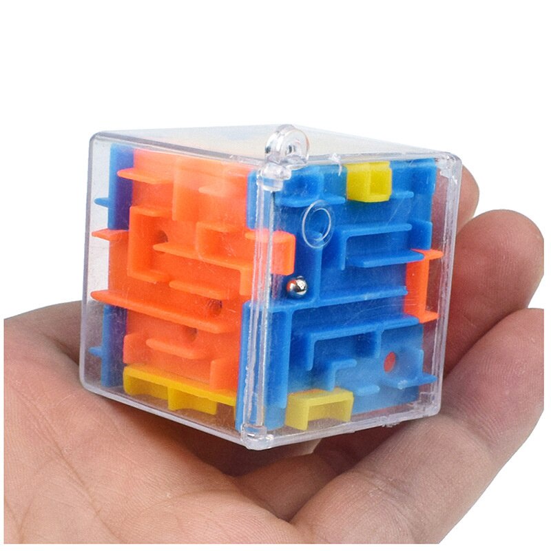 Fidget Toys 3D Rubik Cube Rotating Ball Maze Children's Mind ...