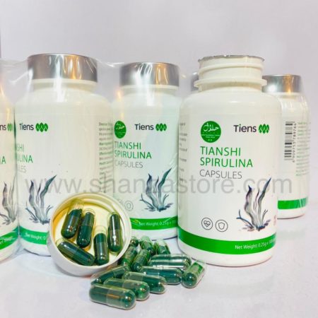 Tiens 100% Organic Spirulina Capsules | Natural Superfood Supplement ...