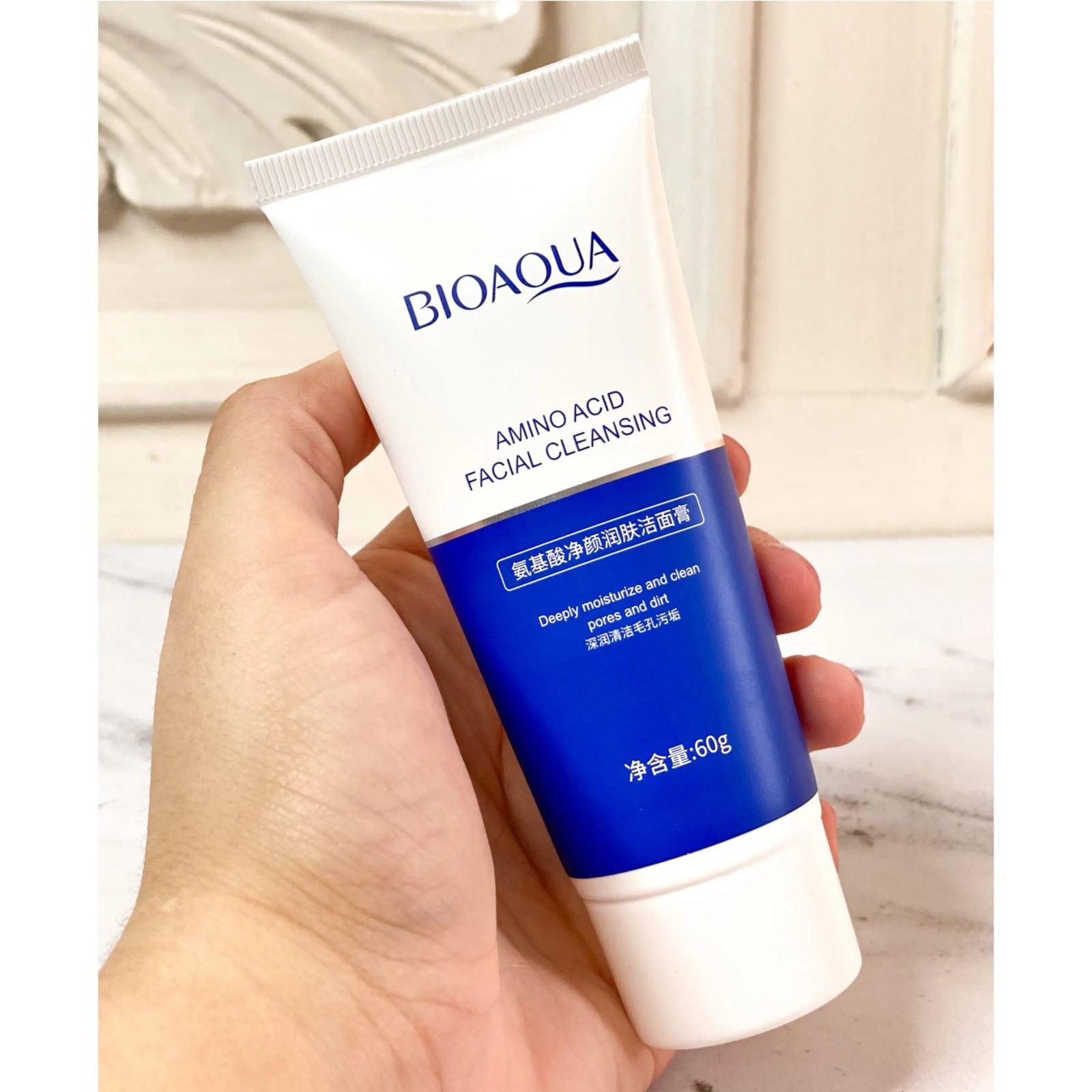 BIOAQUA 60g Amino acid facial cleanser Mild and deep cleansing face wash facial cleanser | Daraz.pk