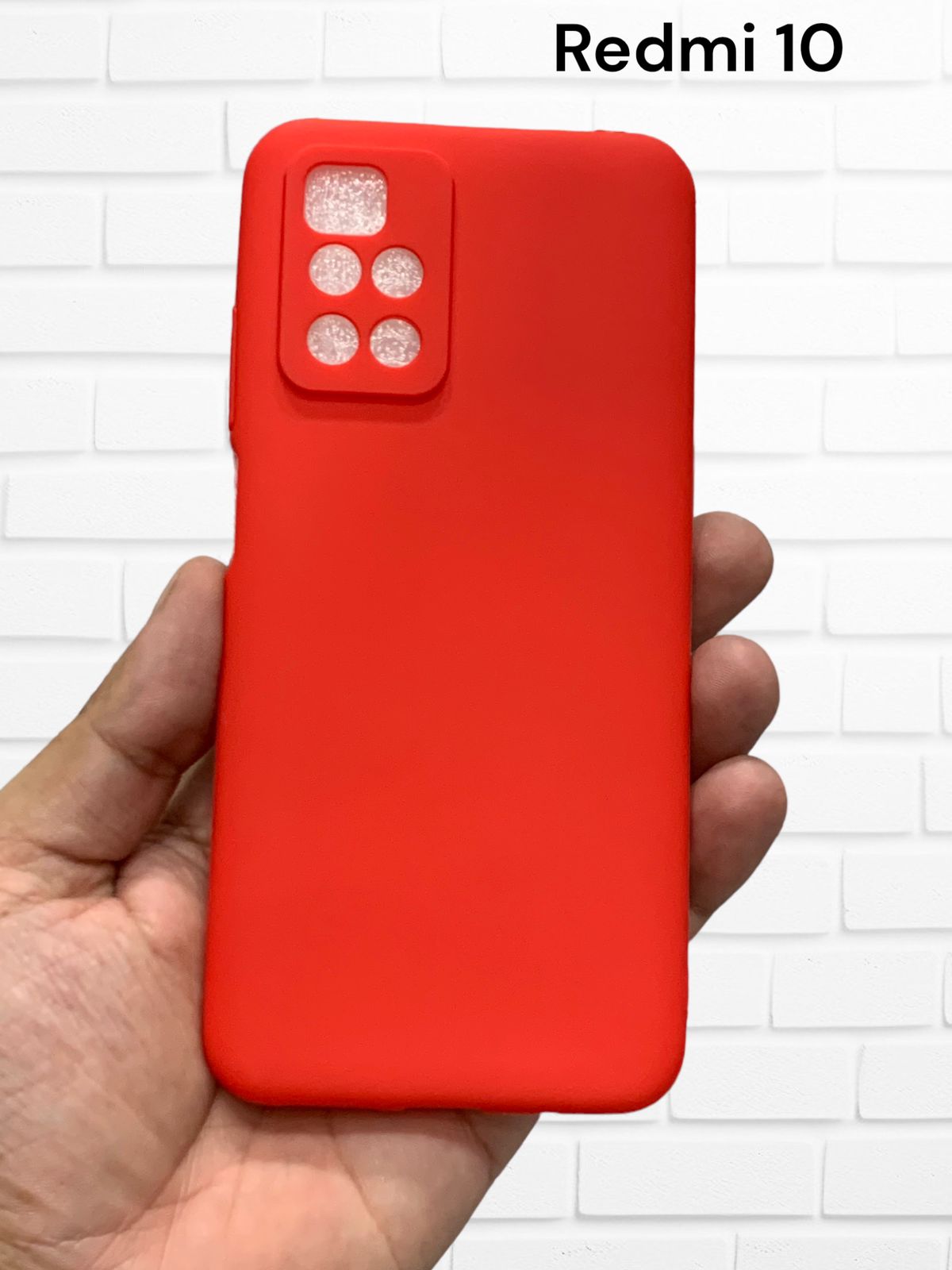 Redmi 10 New Soft Logo Matte Ultra-Slim Phone Case Back Cover | Daraz.pk
