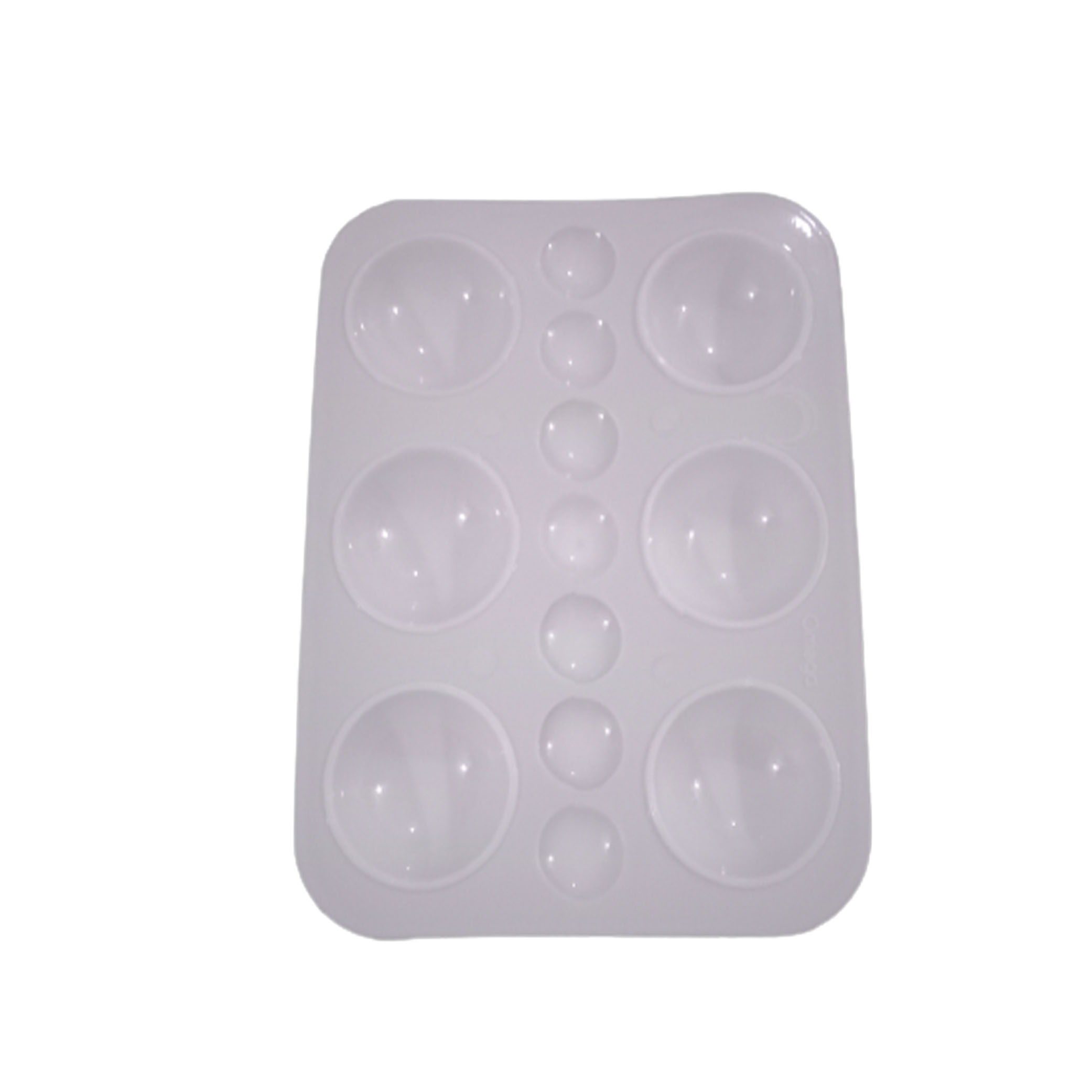 Openness - 1 Pcs Color Mixing Plastic Palette / Tray With Wells - Small ...