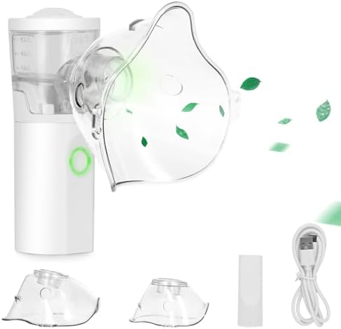 Handheld Mesh Nebulizer Portable Nebulizer Machine For Adults Kids Home ...