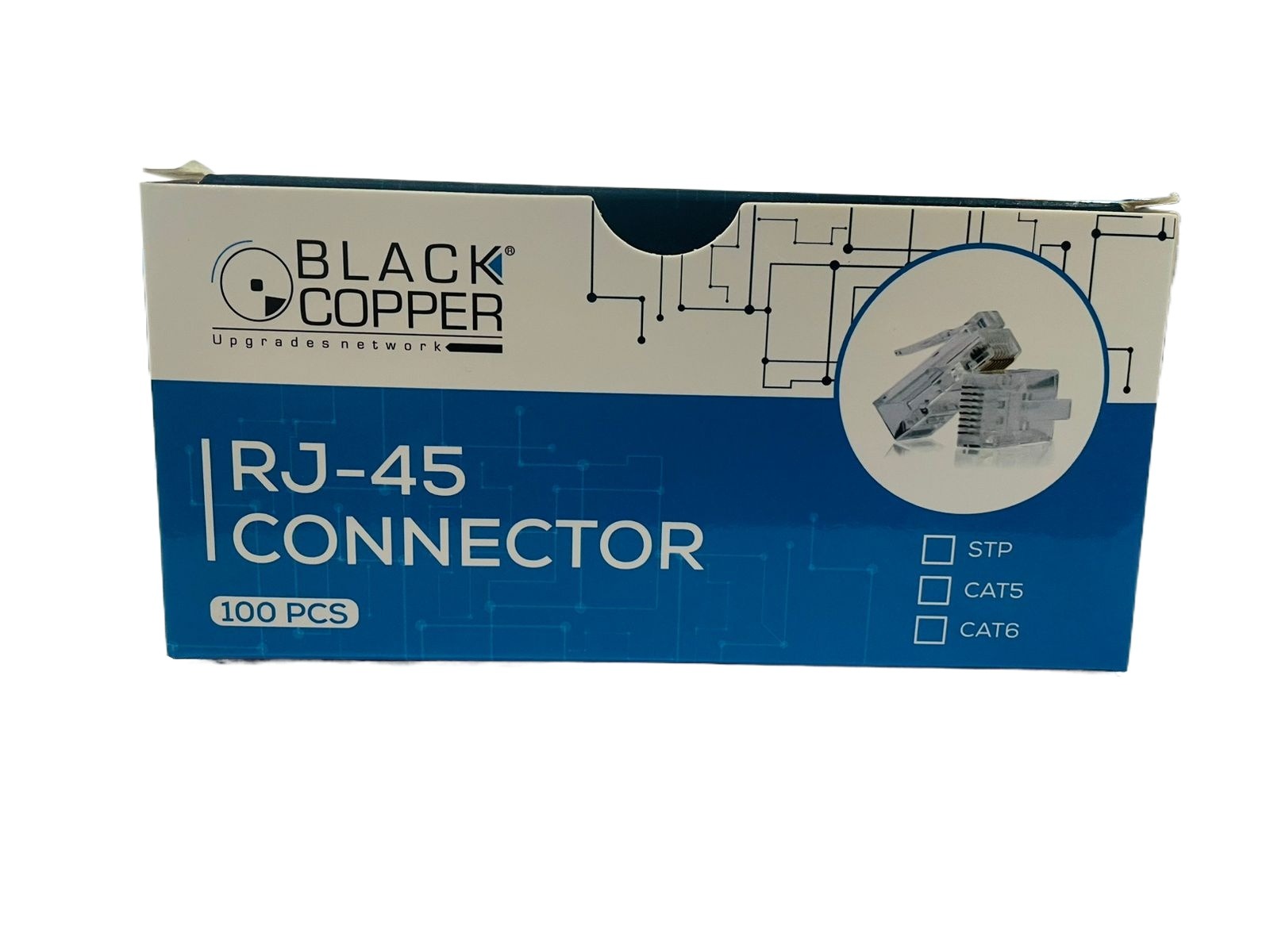 black copper RJ45 connector | Daraz.pk
