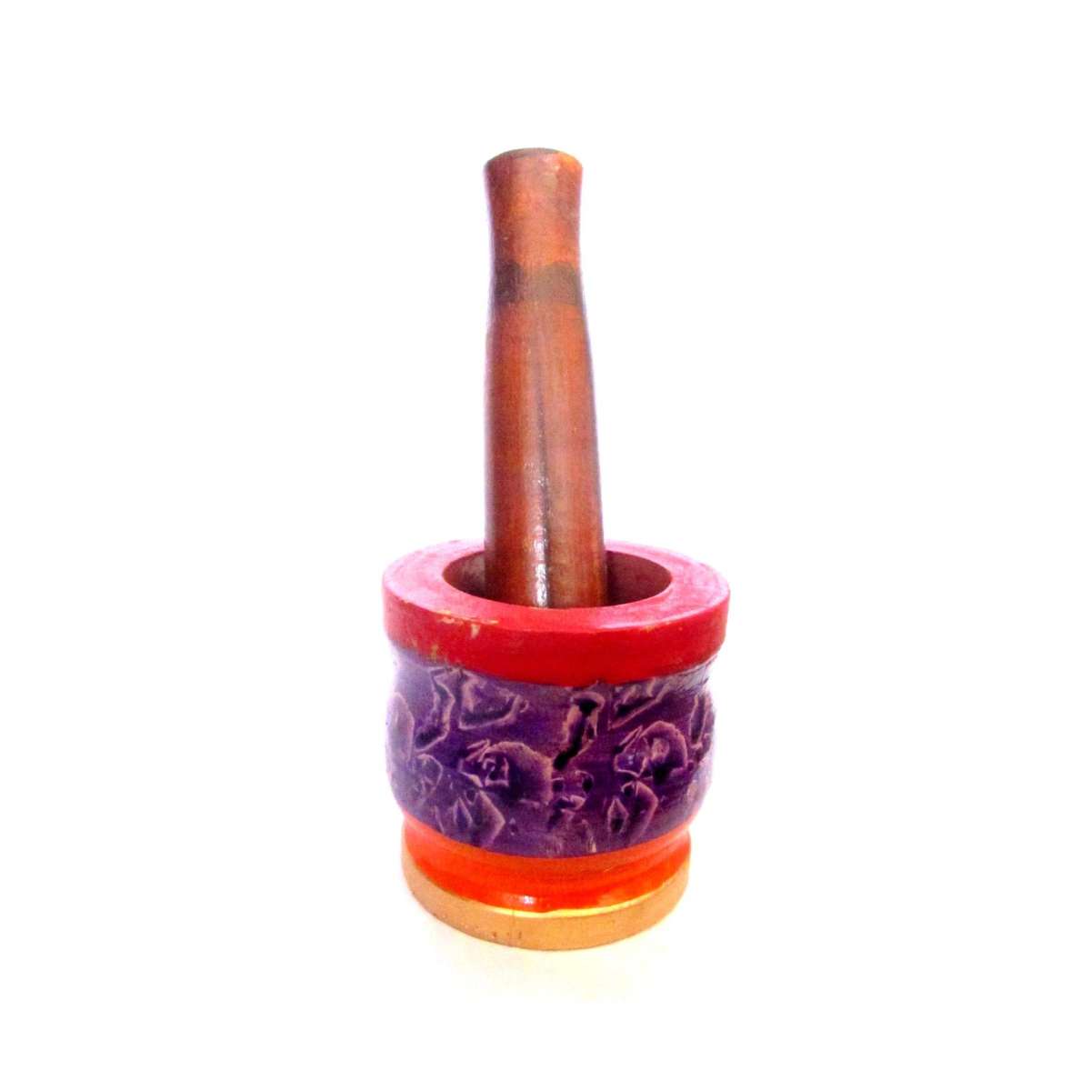 Imam Dasta Ukhli Molhi Mo-rtar and Pestle Wood Material Kitchen Utensil ...