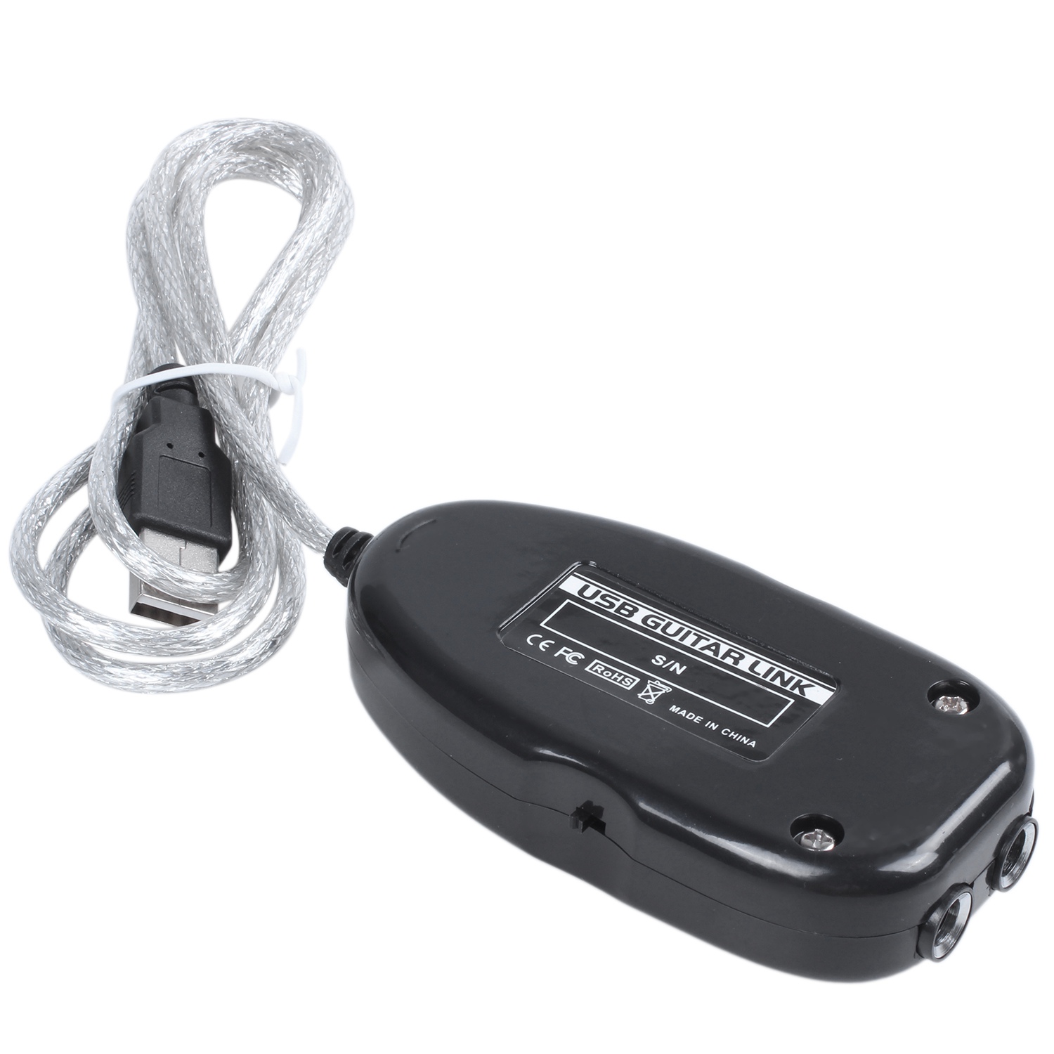 Guitar to USB Interface Link Cable Adapter MAC/PC Recording CD Studio ...