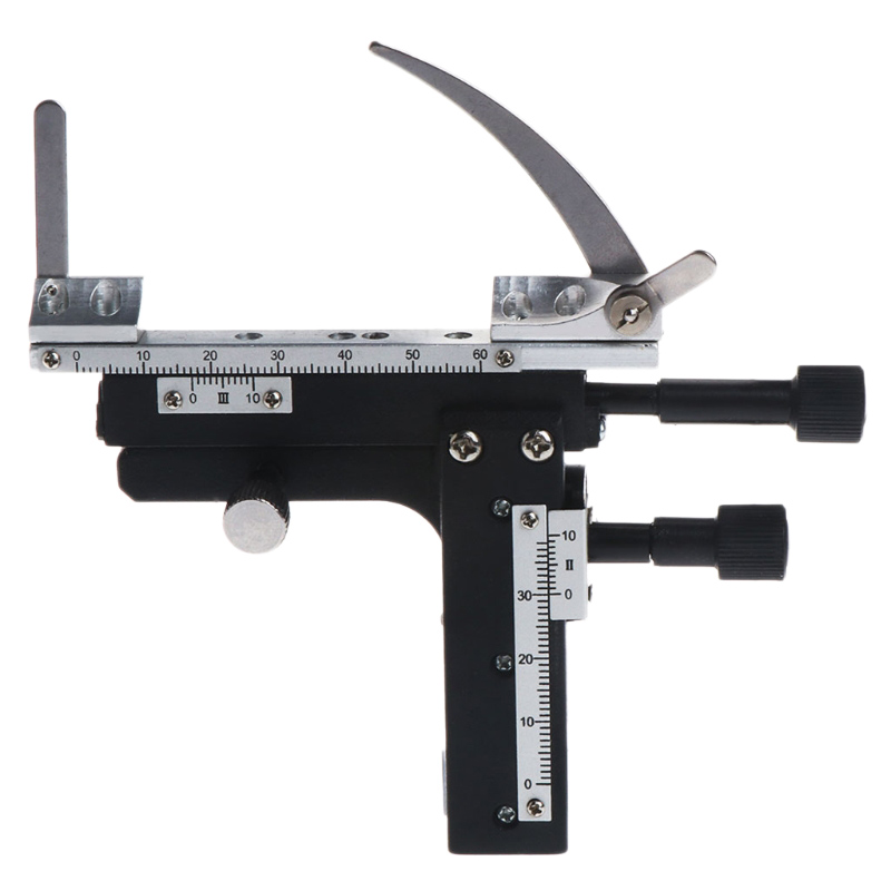 Microscope Attachable Mechanical Stage X-Y Caliper Vernier With Scale ...