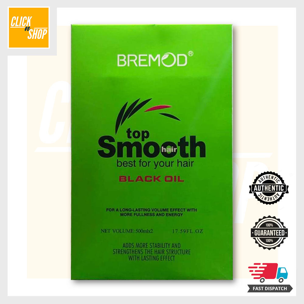 Bremod Black Hair Oil 500ml x 2pcs | Daraz.pk