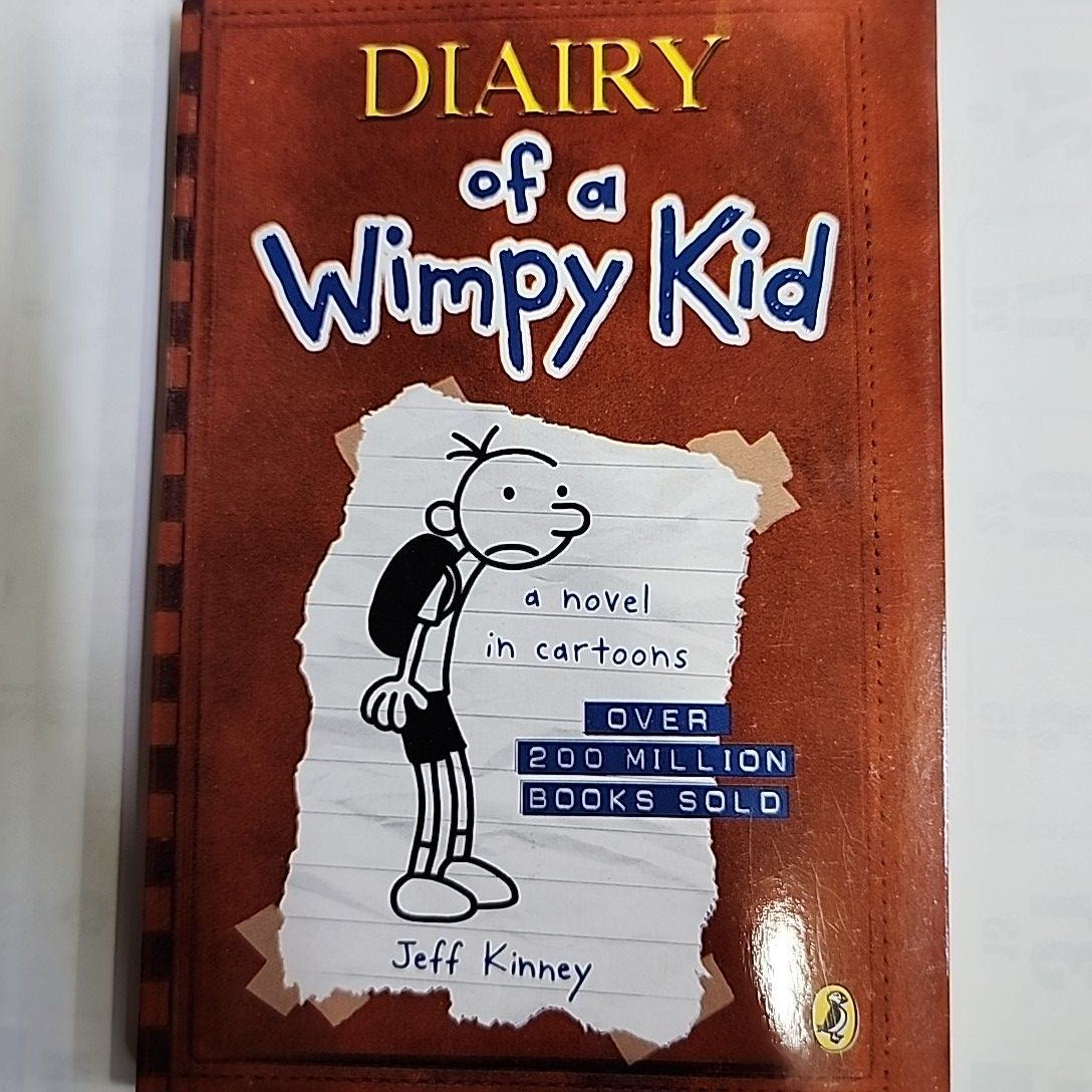 Diary Of A Wimpy Kid A Novel In Cartoons by Jeff Kinny | Daraz.pk