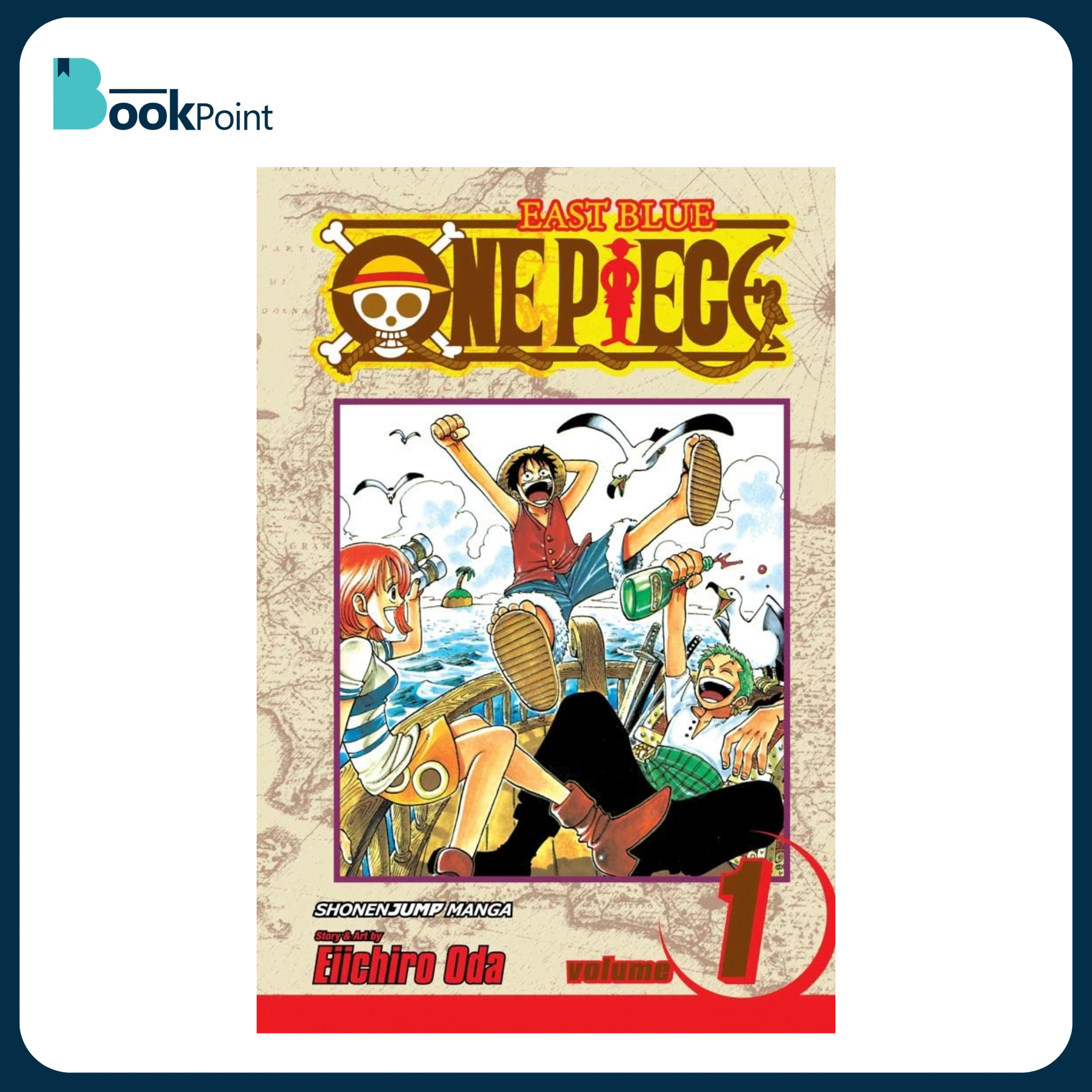One Piece Volume 1: Romance Dawn by Eiichiro Oda (Author), Eiichiro Oda ...