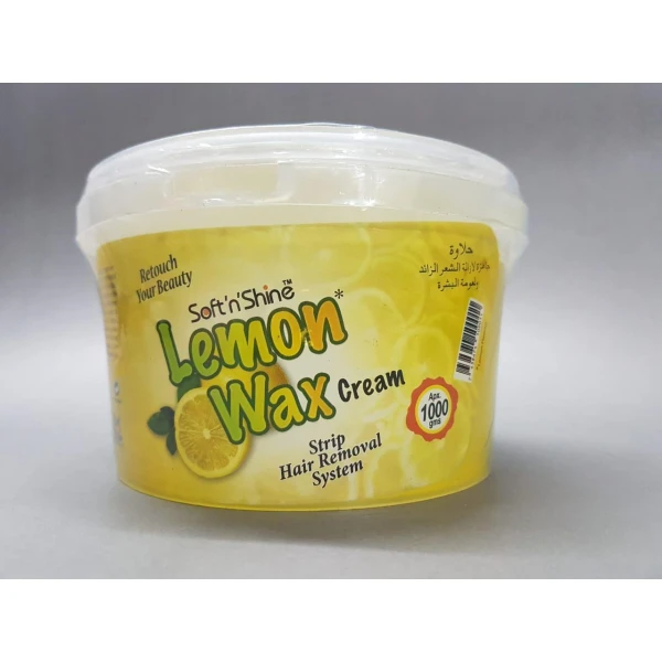 Lemon Max Hair Removing Wax 950ml with Free 50m wax strip role & 1 Wax ...