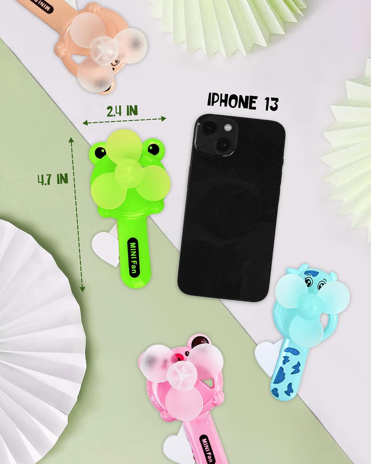 FKc fan with buble bottle Summer Cooling Children Mini Hand Pressure ...