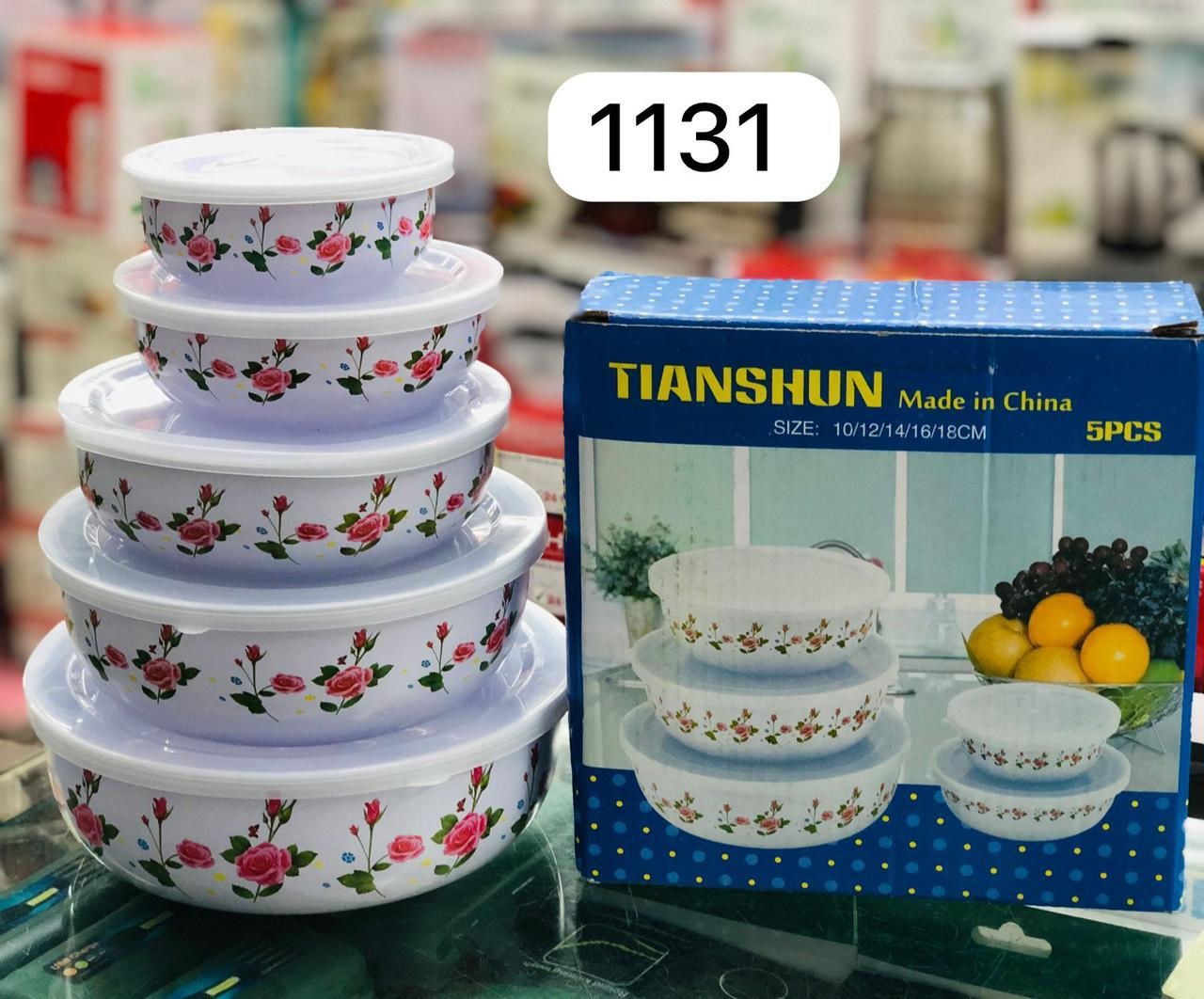 Pack of 5 - Storage Bowls 10 to 18 CM protected LID Fresh Box | Daraz.pk
