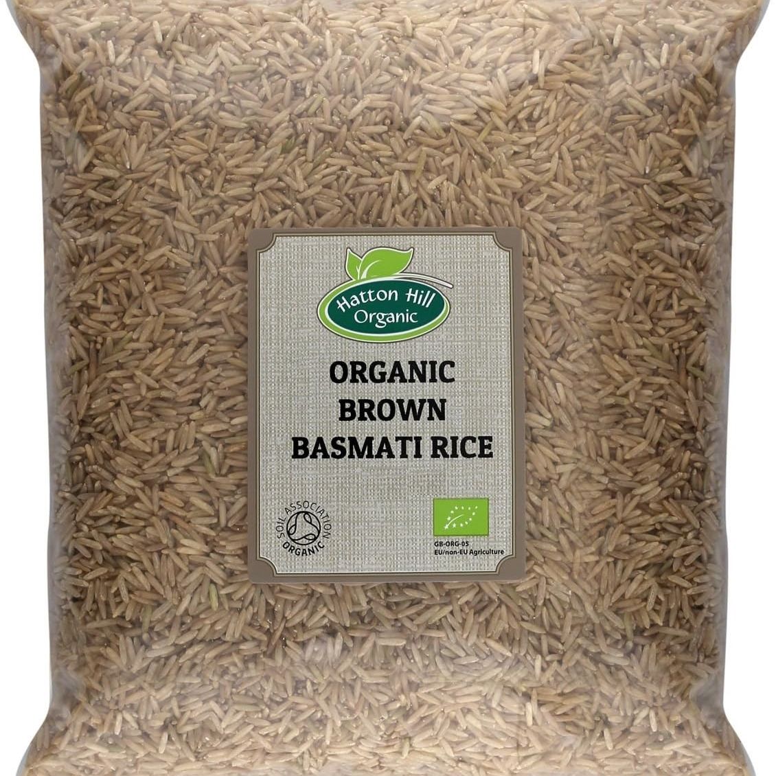 Organic Brown Basmati Rice 1kg | Daraz.pk