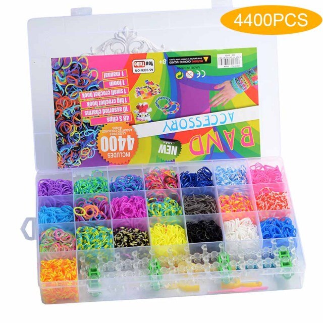 Rainbow Loom- Loomi Pals, MEGA Combo Craft Set, Includes 5,600 Latex ...