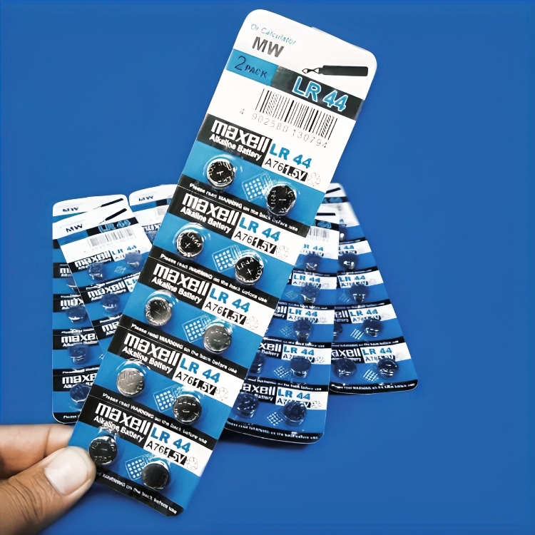 Pack of 10pcs LR44 Alkaline Button Cell 1.5V Micro Battery Replacement for SR44 LR1154 357 A76 ...