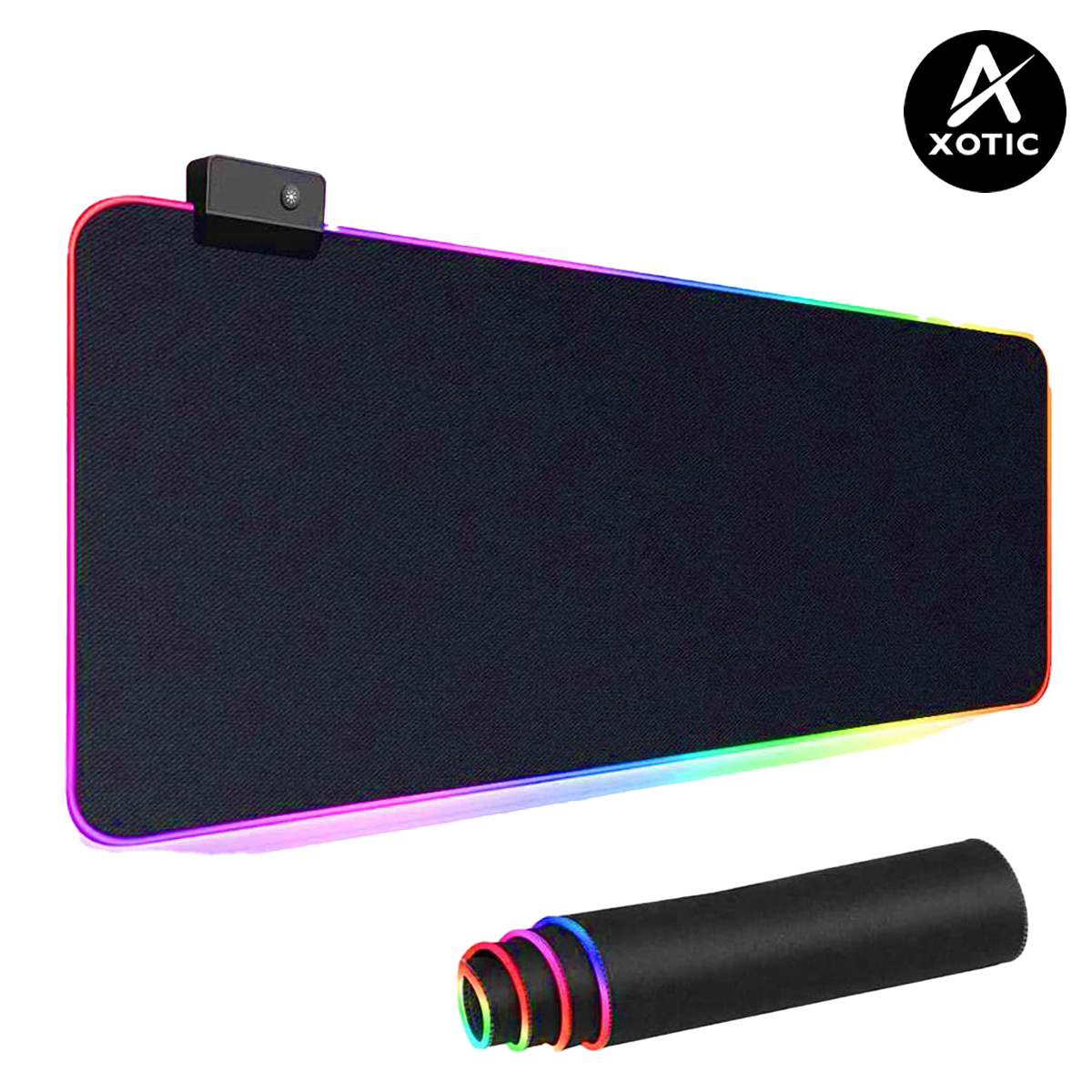 Axotic RGB Gaming Extended Mousepad - XL Gaming Mousepad With 14 ...